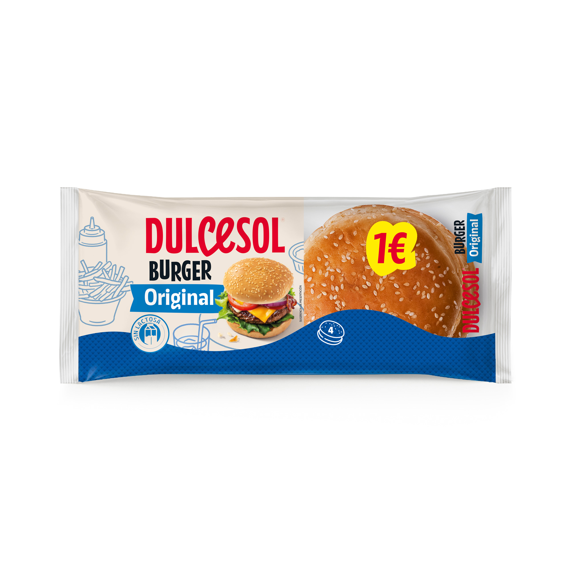 Burger 4u 200g - Dulcesol