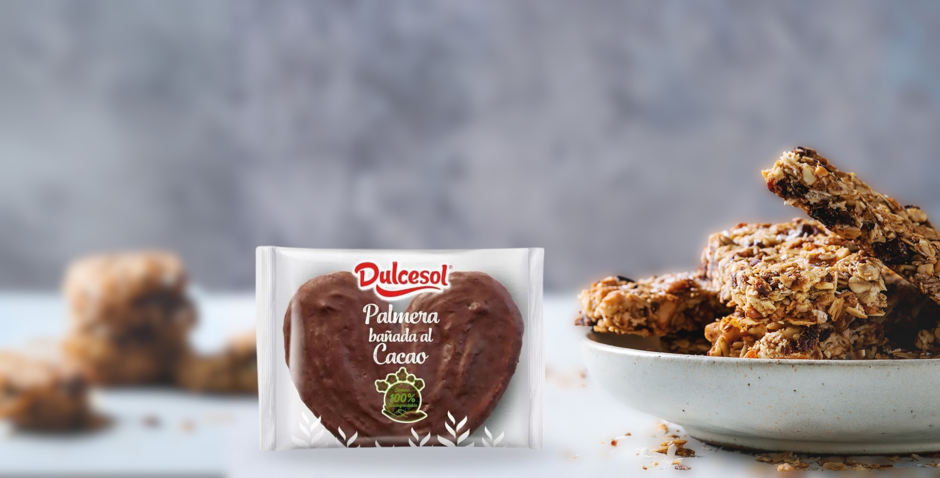 Barritas de palmeritas Dulcesol y avena