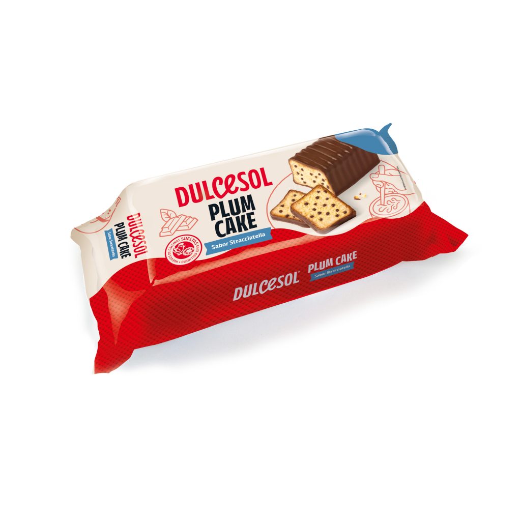 Plum cake sabor stracciatella - Dulcesol