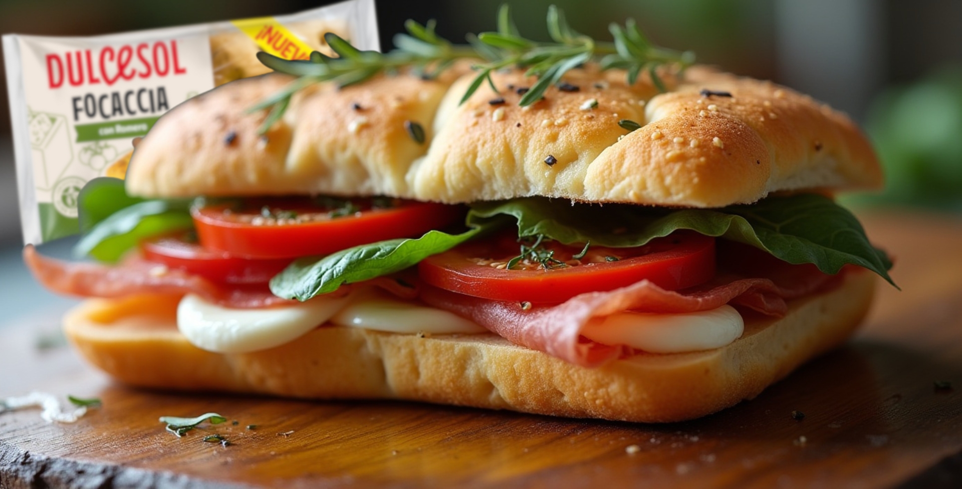 Sabor Mediterráneo con Focaccia Dulcesol