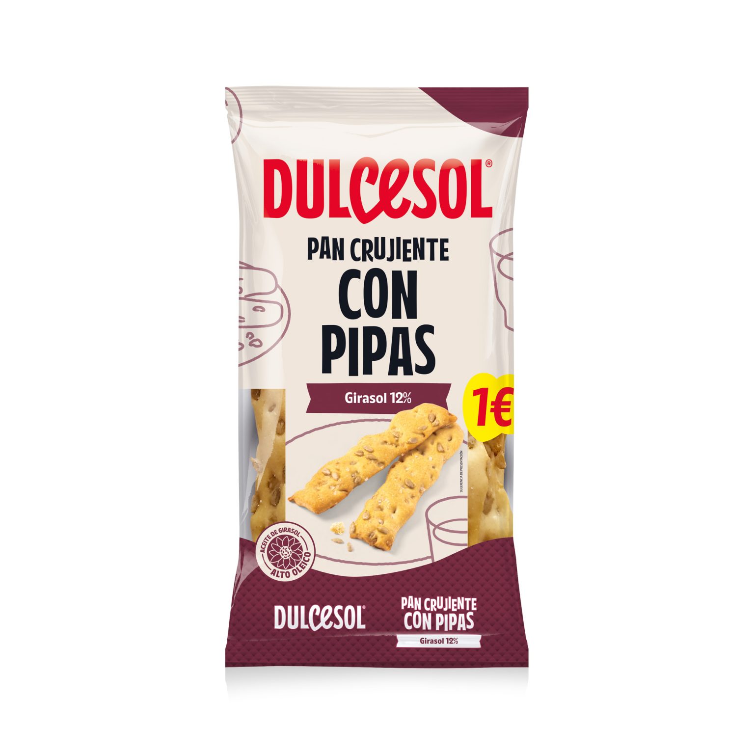Rosquilletas con pipas Dulcesol