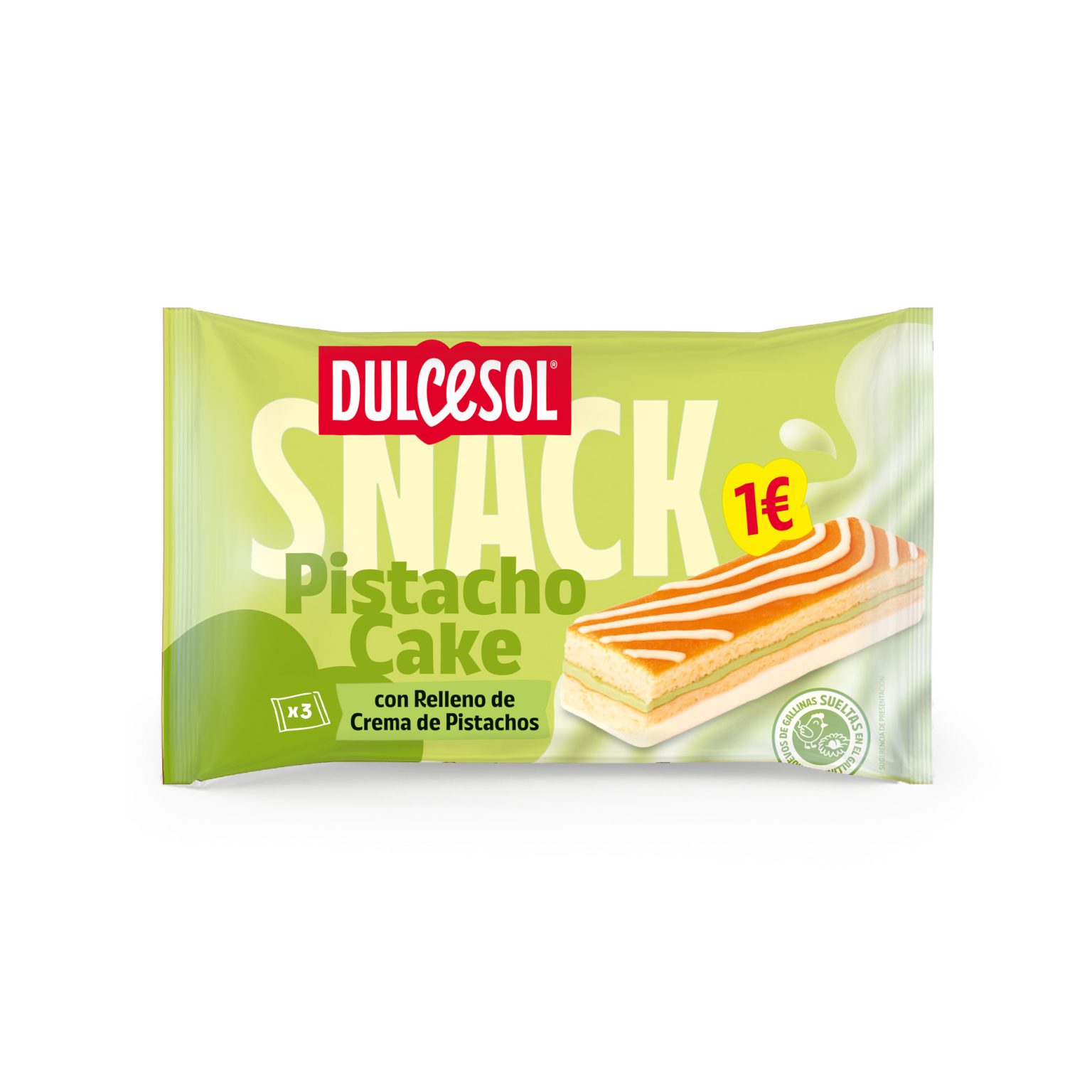 Snack pistacho cake Dulcesol