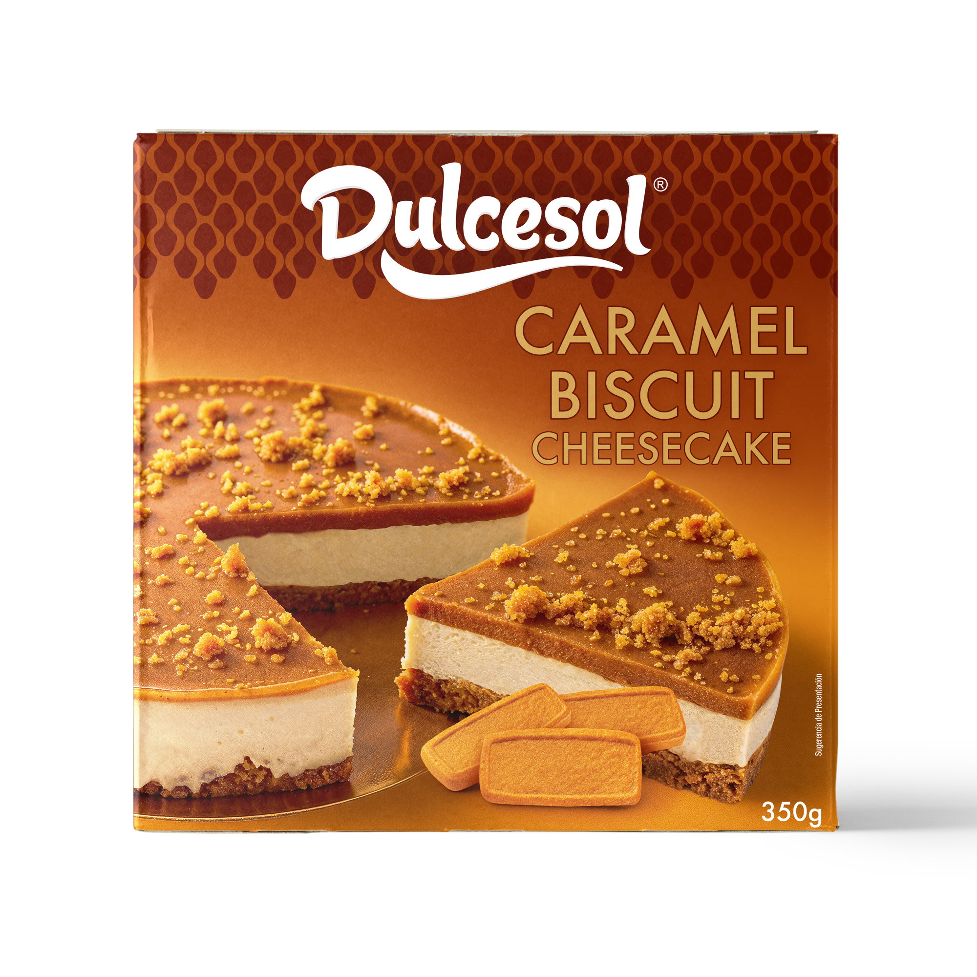 Tarta caramel biscuit cheesecake